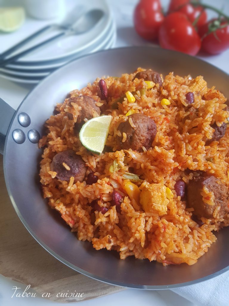 Riz à la mexicaine (recette cookeo)