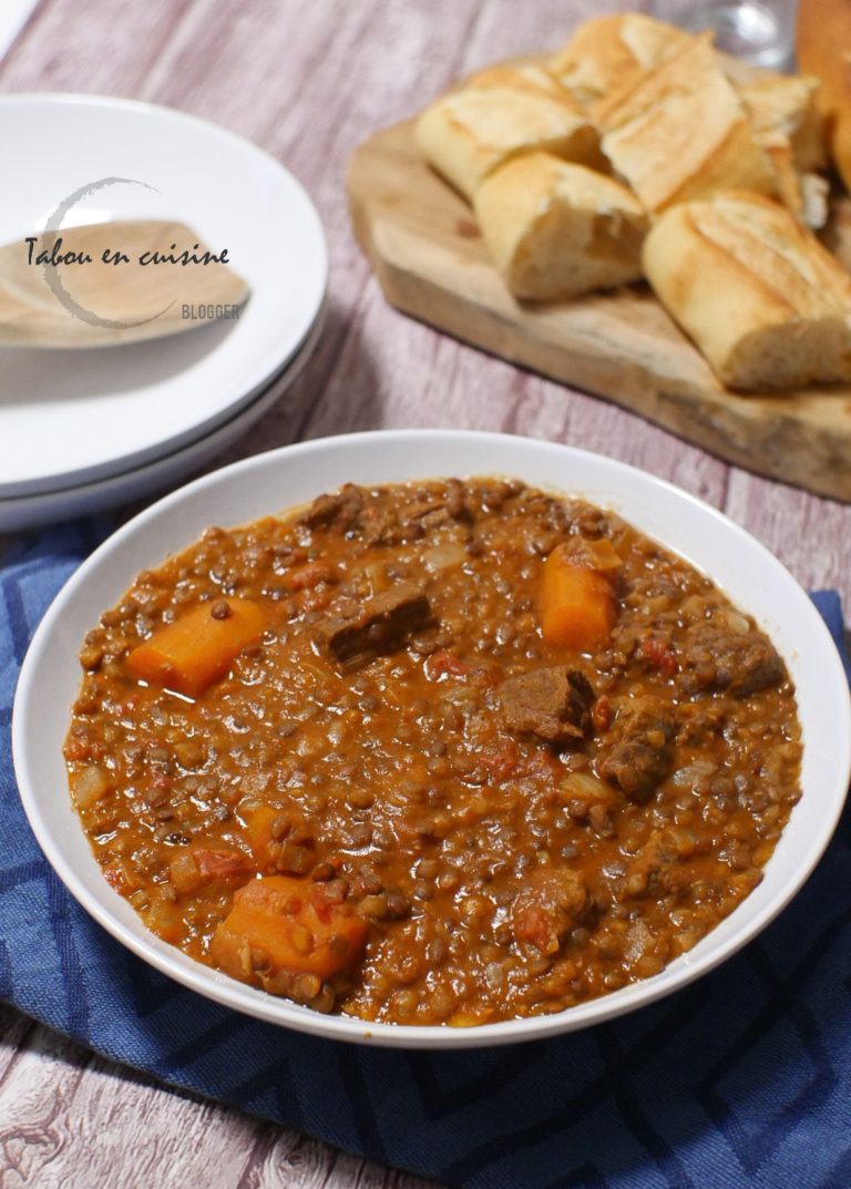 Lentilles à l’orientale (recette cookeo)