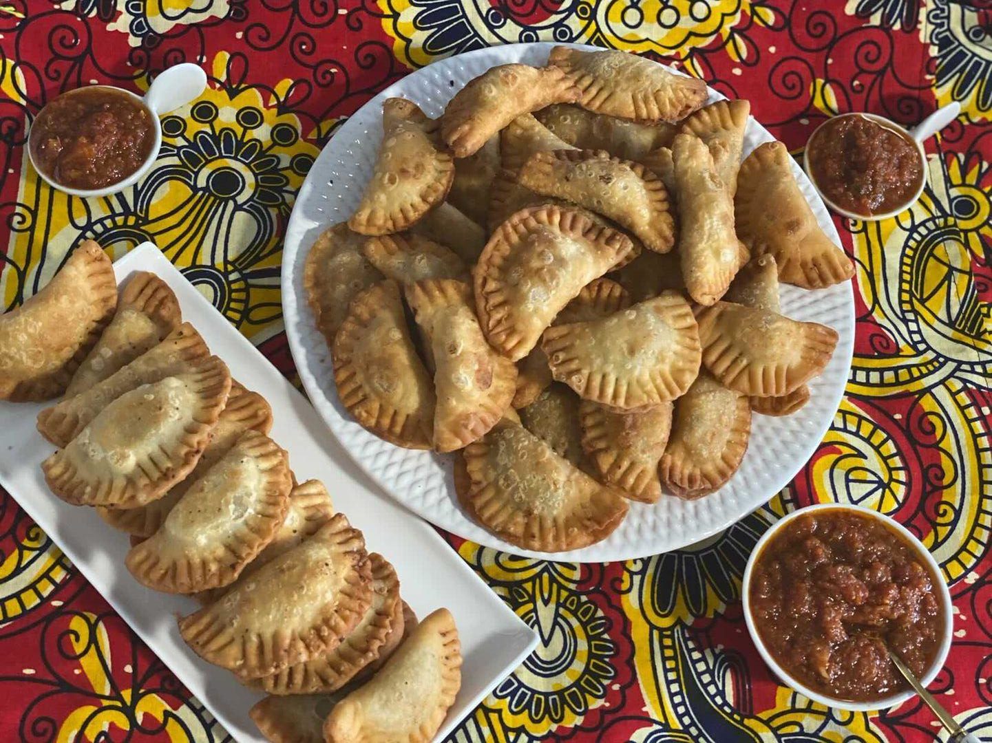 Pastels sénégalais au thon et viande hachée de Miss Nanga Chef (défi ...