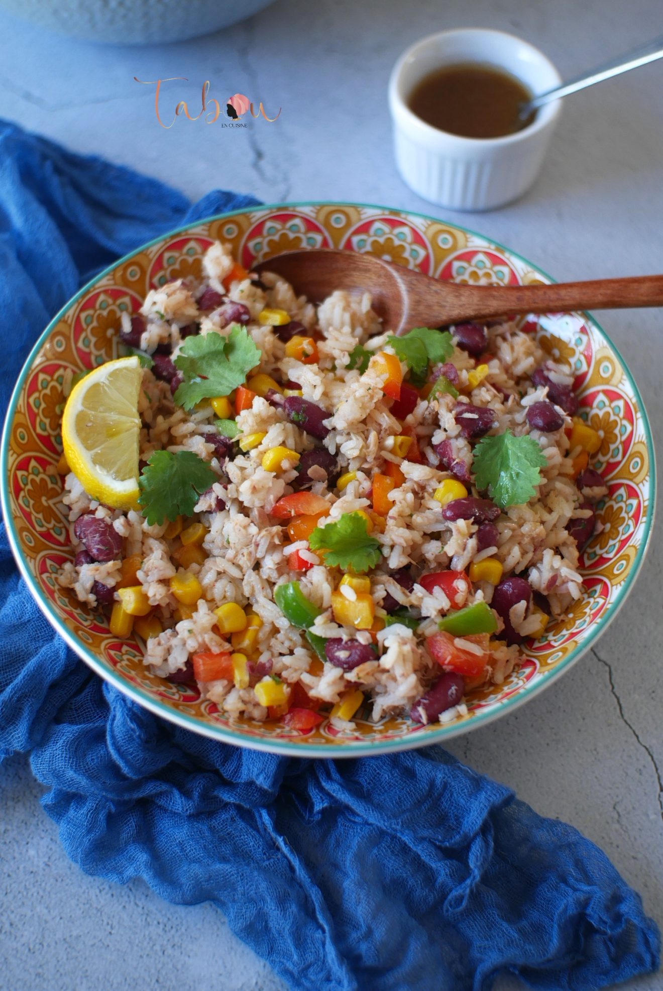 Salade de riz à la mexicaine