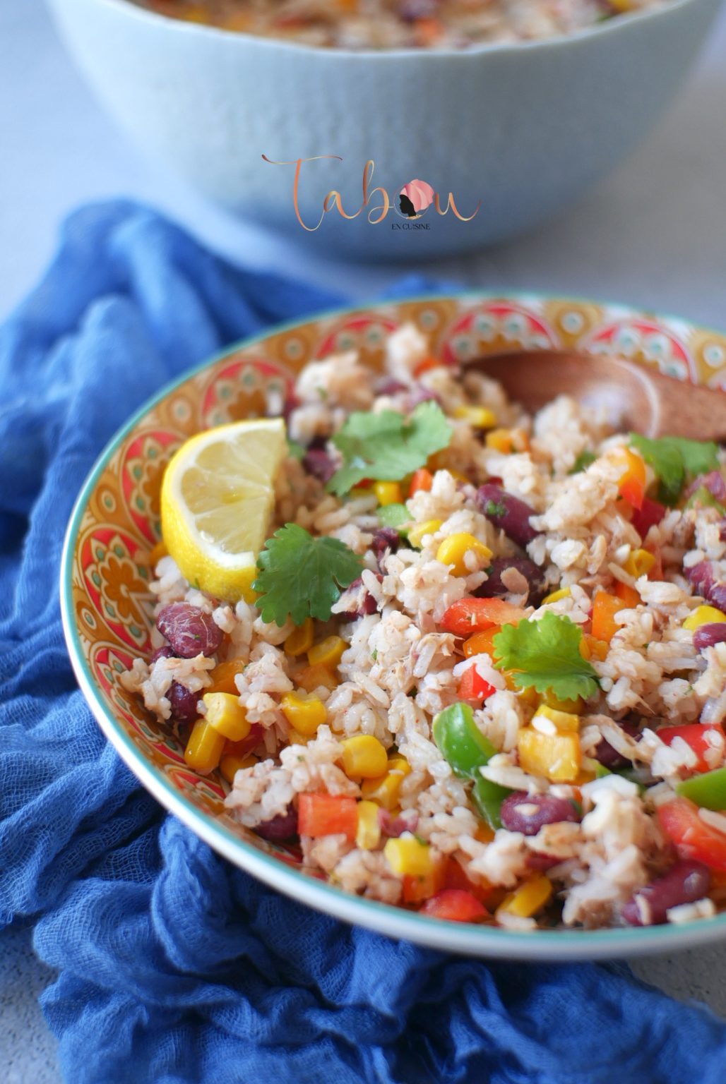 Salade de riz à la mexicaine