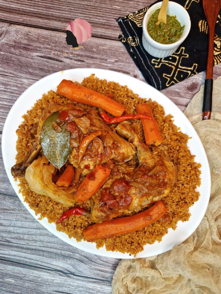 Thiebou guinar riz sénégalais au poulet (Recette cookeo)