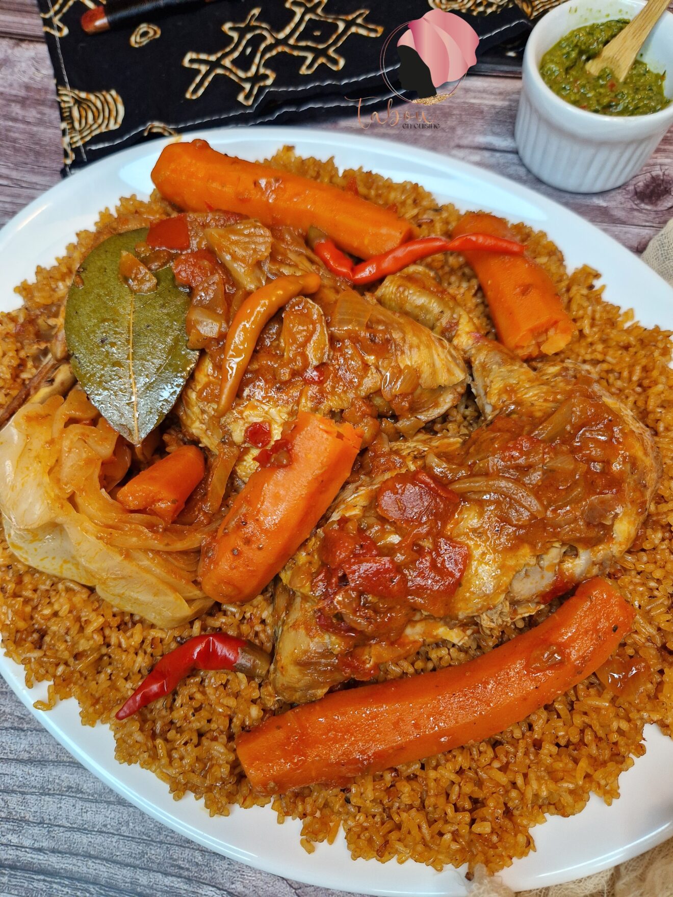 Thiebou guinar riz sénégalais au poulet (Recette cookeo)