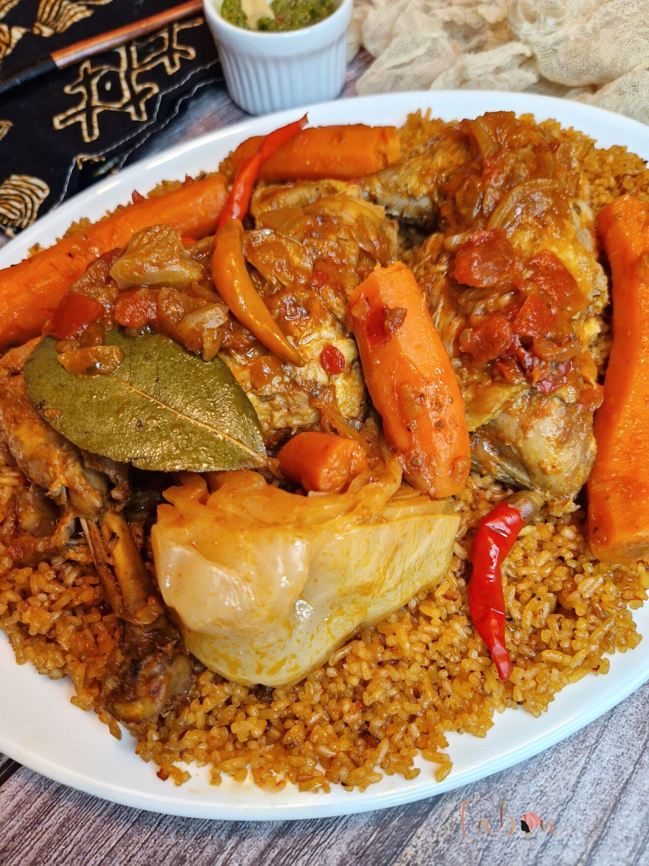 Thiebou guinar riz sénégalais au poulet (Recette cookeo)