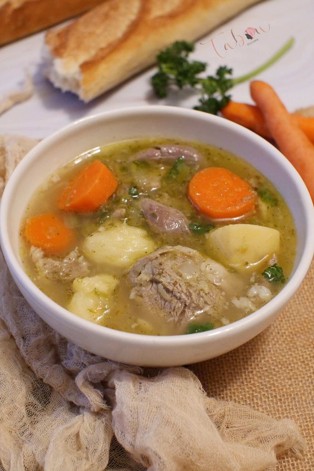Soupe de viande et légumes à la sénégalaise
