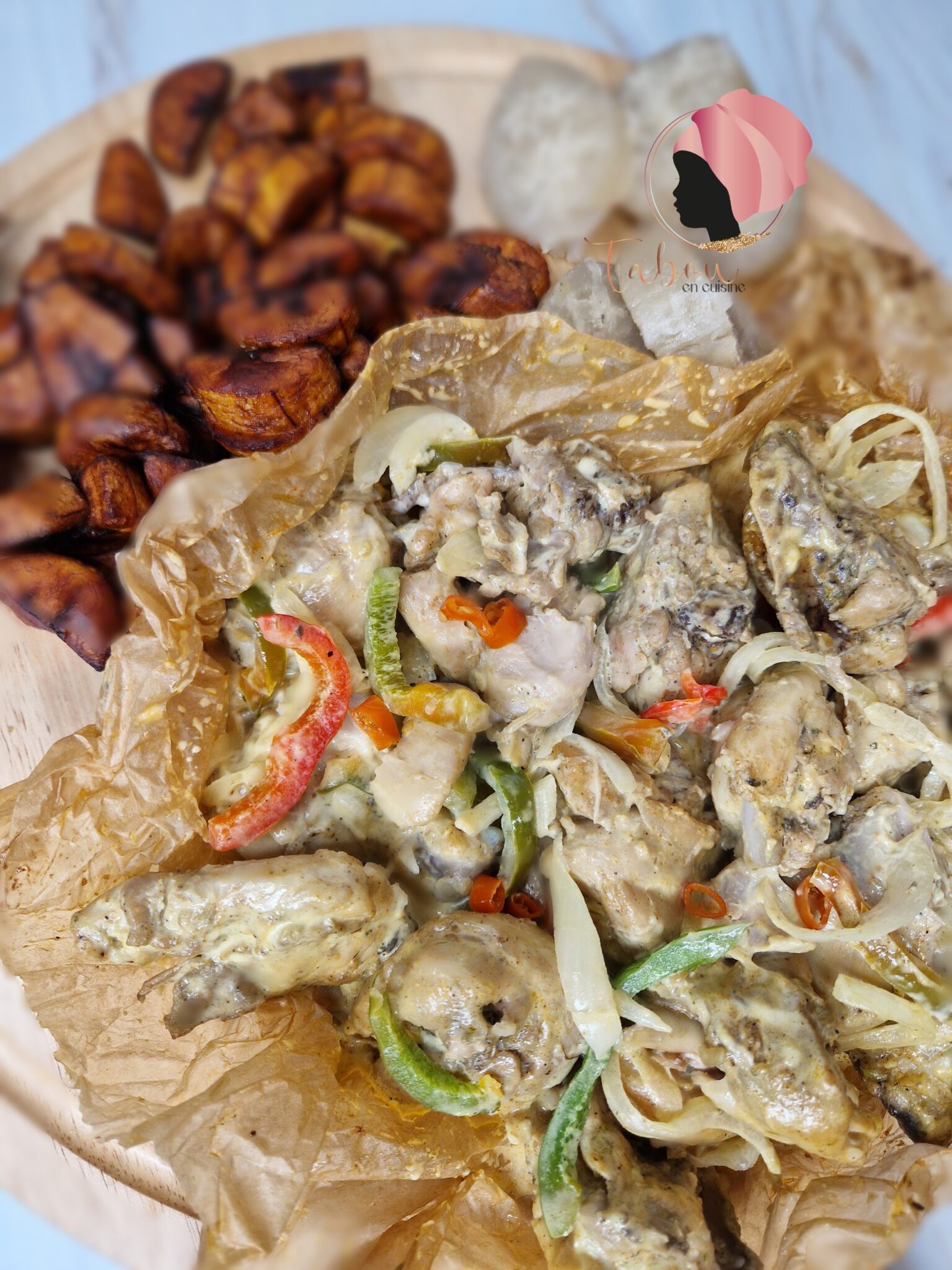 Poulet mayo (poulet à la mayonnaise congolais)