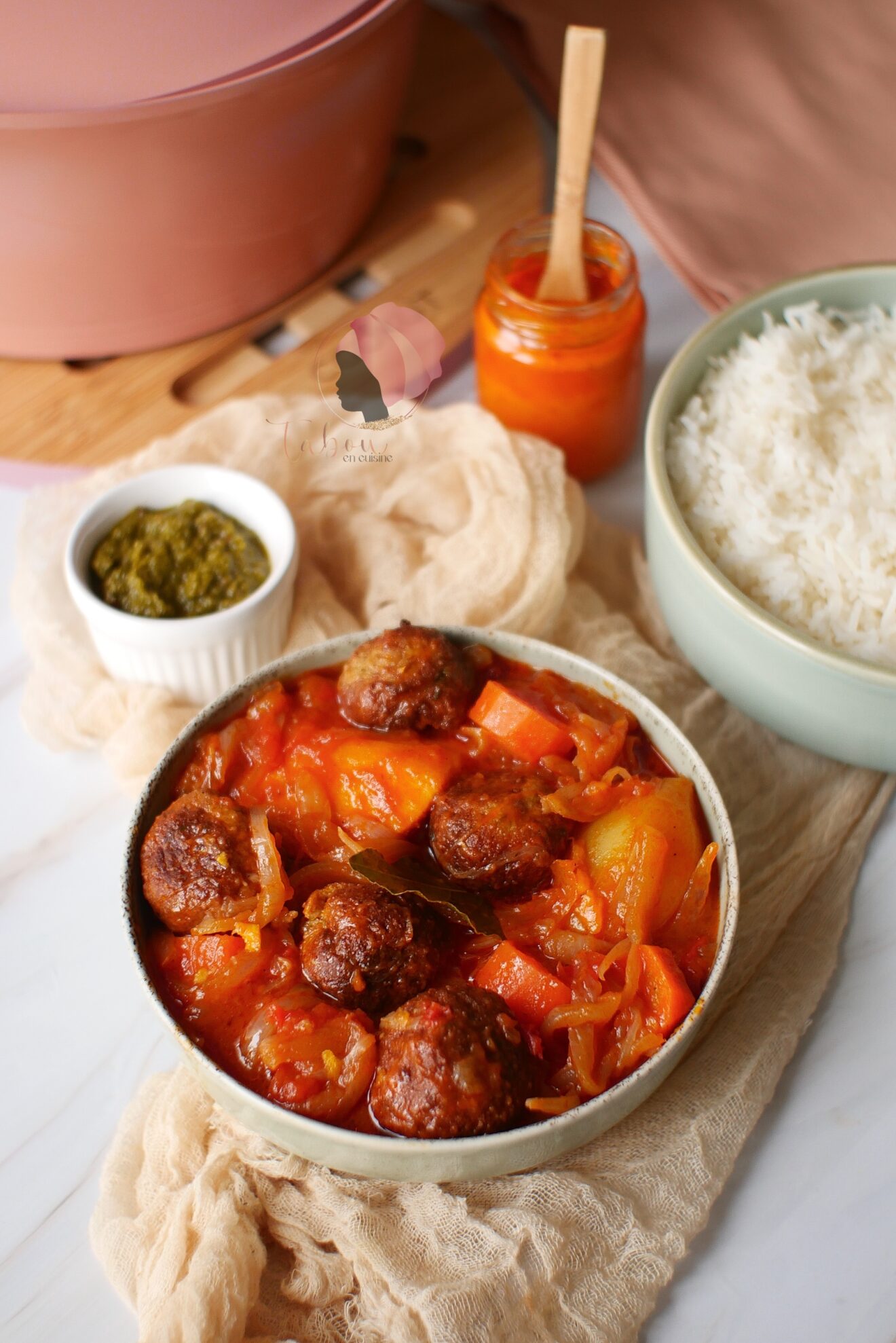 Thiou boulettes de poisson