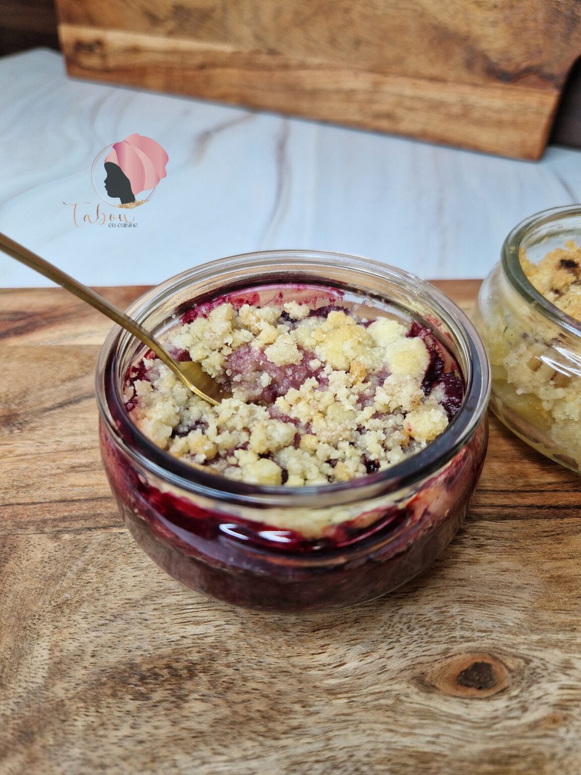 Crumble aux fruits rouges